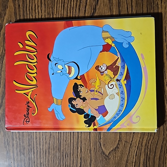 Disney | Toys | Disneys Aladdin Classic Series Large Book By Don ...
